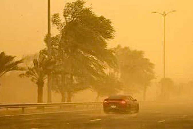 UAE Weather Alert: Rainfall in Al Ain, Dust Storms and Low Visibility ...